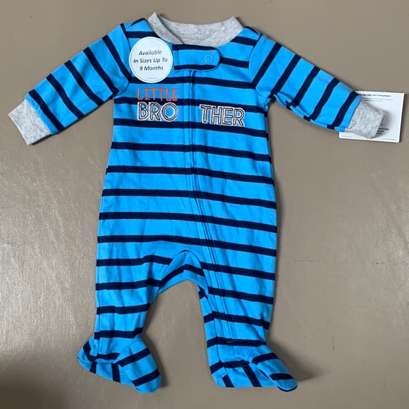 child of mine | One Pieces | Preemie Sleeper Footed Little Brother ...